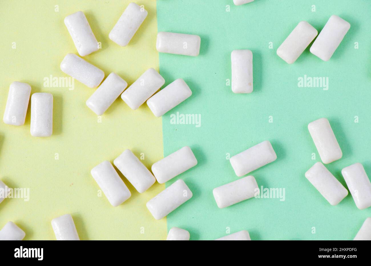 Different tasty chewing gums hi-res stock photography and images - Alamy
