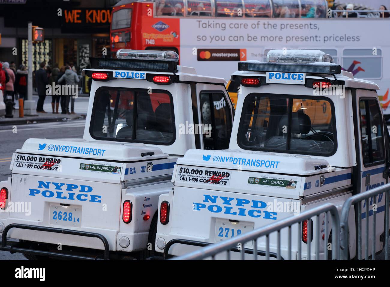 New York - Polizeiauto NYPD / New York - Police car NYPD Stock Photo ...
