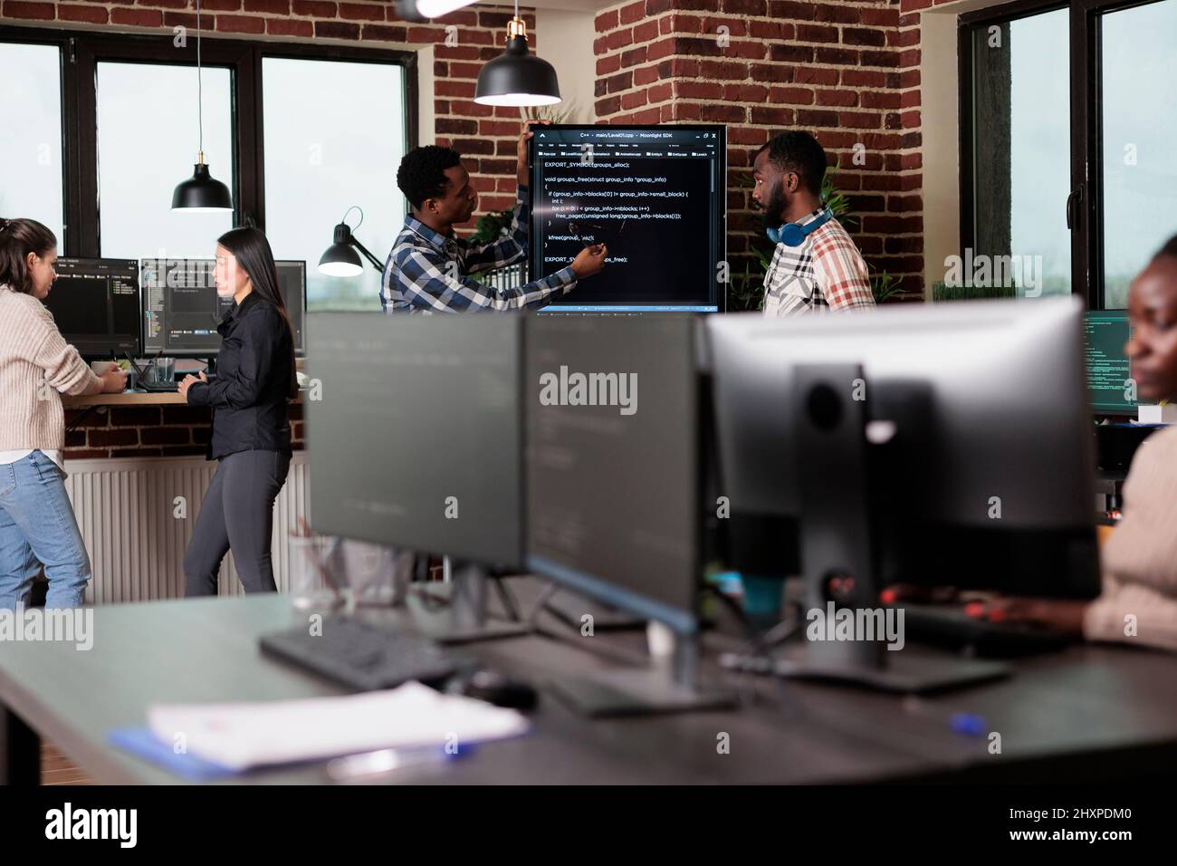 Cyber Security Company Developers Encrypting Cloud Processing Data System Using Blockchain
