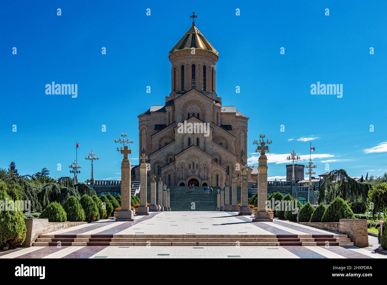 The Holy Trinity Cathedral of Tbilisi, commonly known as Sameba ...