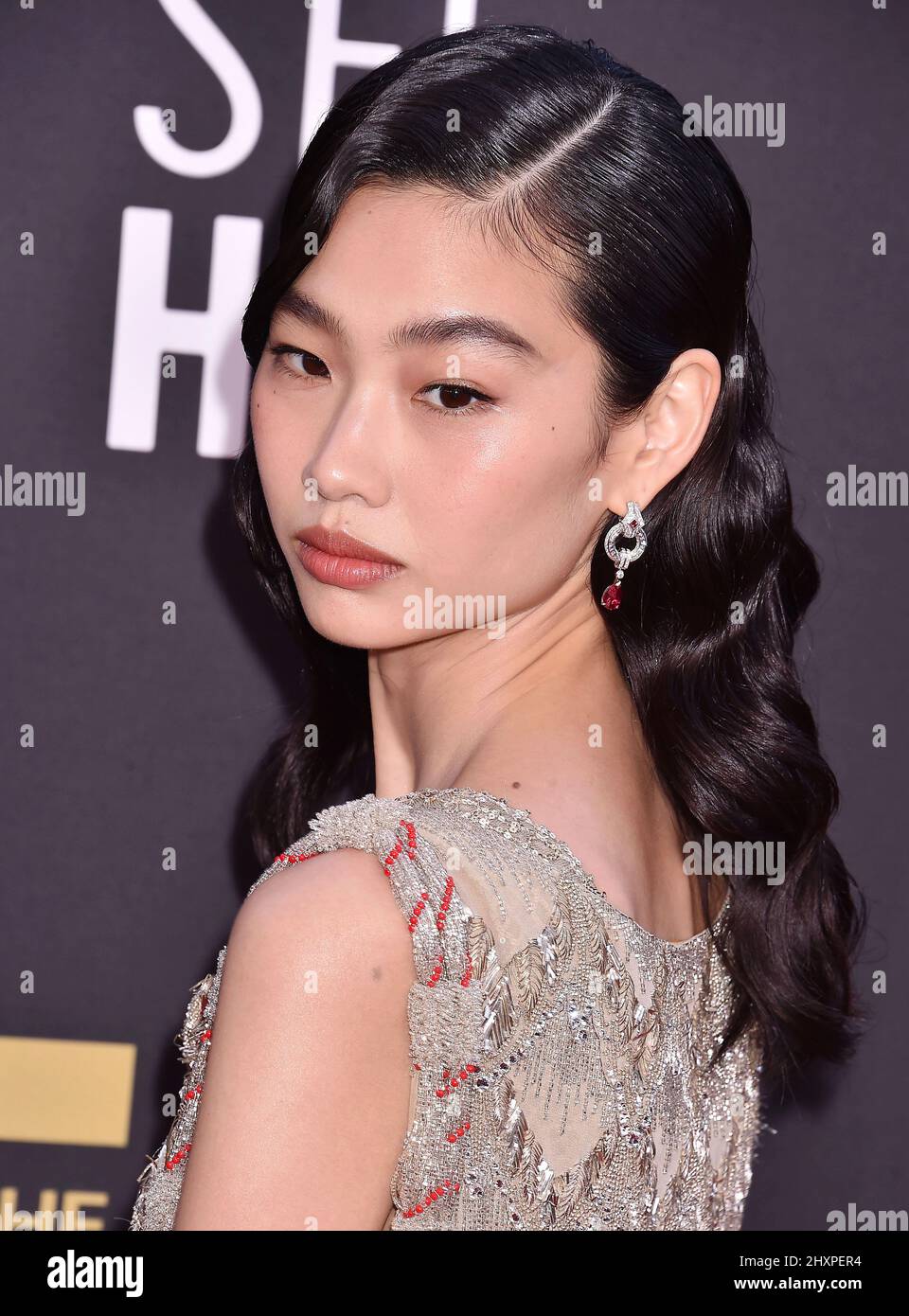 LOS ANGELES, CA - MARCH 13: HoYeon Jung attends the 27th Annual Critics ...