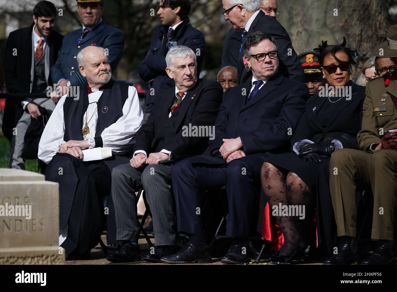 Former Bishop of London Lord Charteris, Speaker of the House of Commons ...
