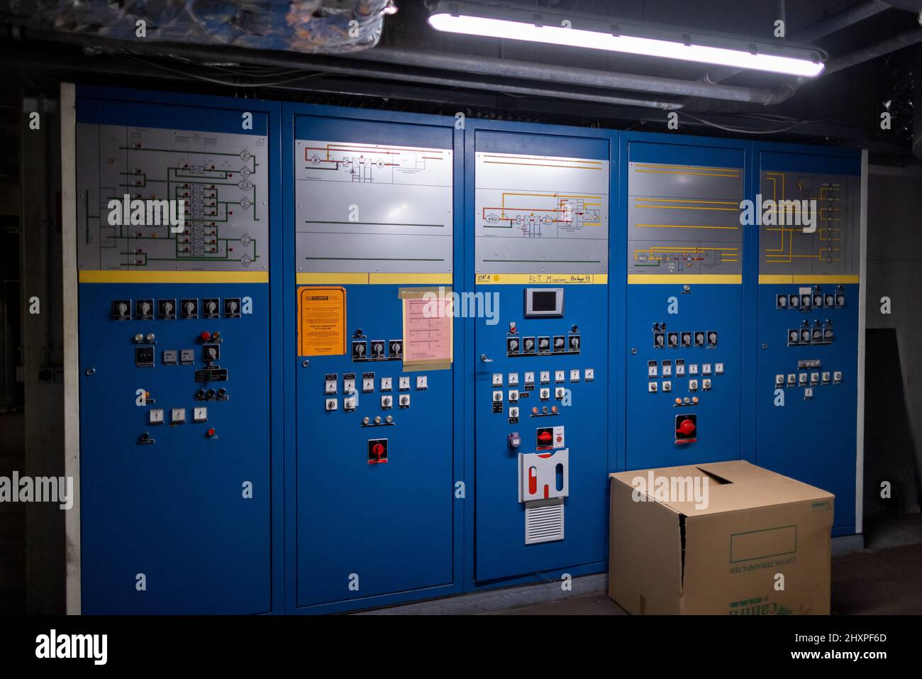 Nuremberg, Germany. 13th Mar, 2022. A switchgear for air and power ...