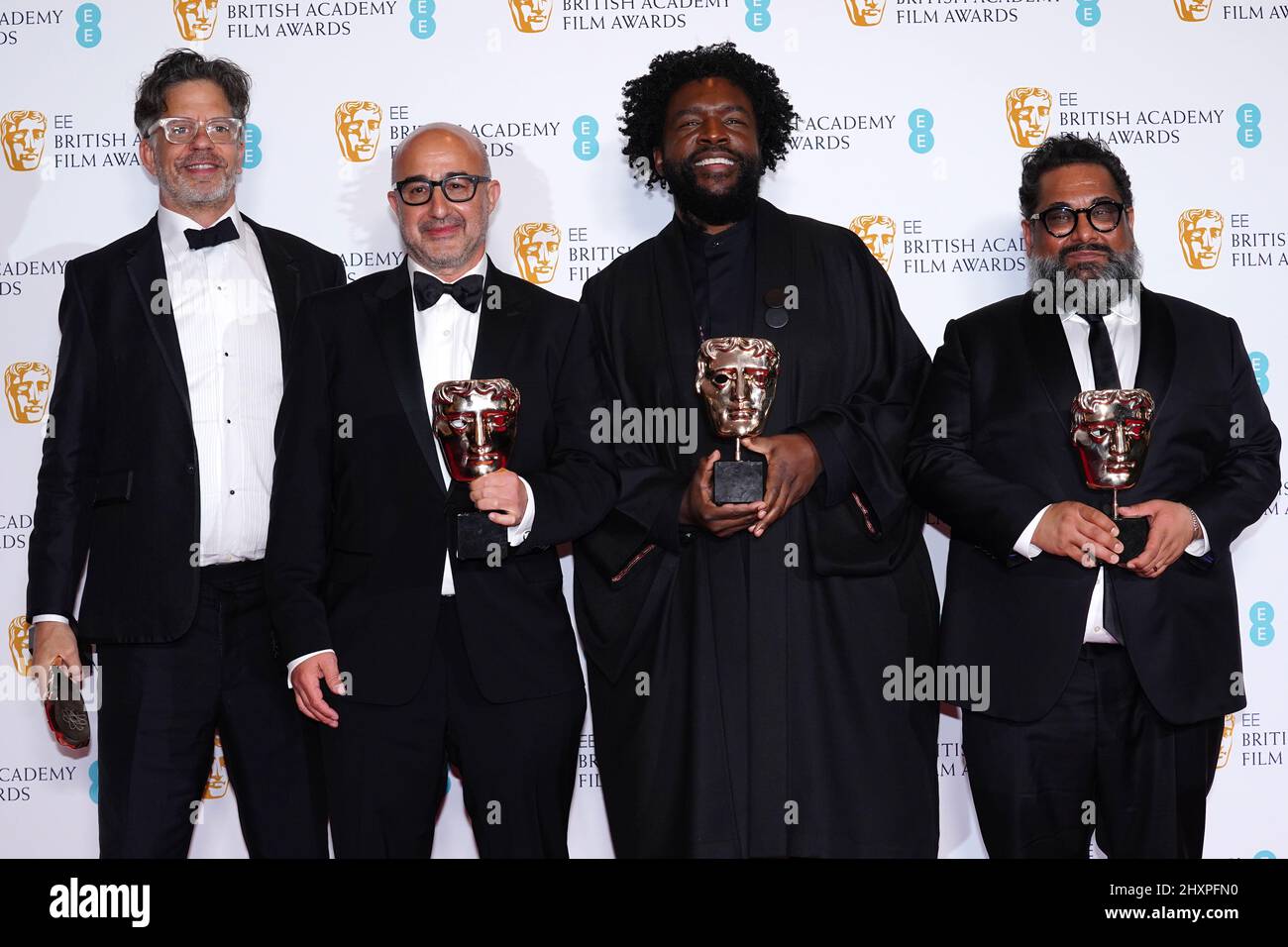 Robert Fyvolent, David Dinerstein, Questlove and Joseph Patel in the ...