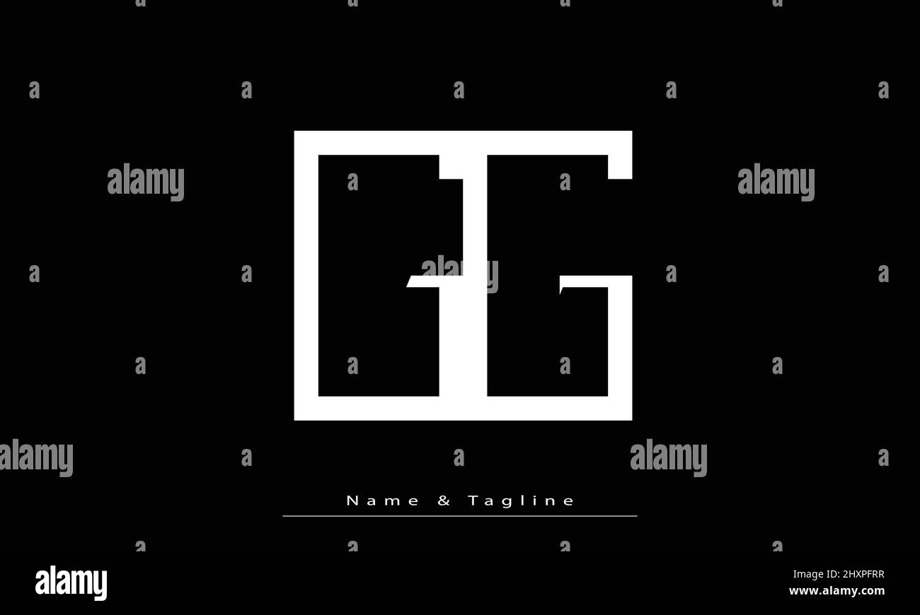 Gg letter Black and White Stock Photos & Images - Alamy