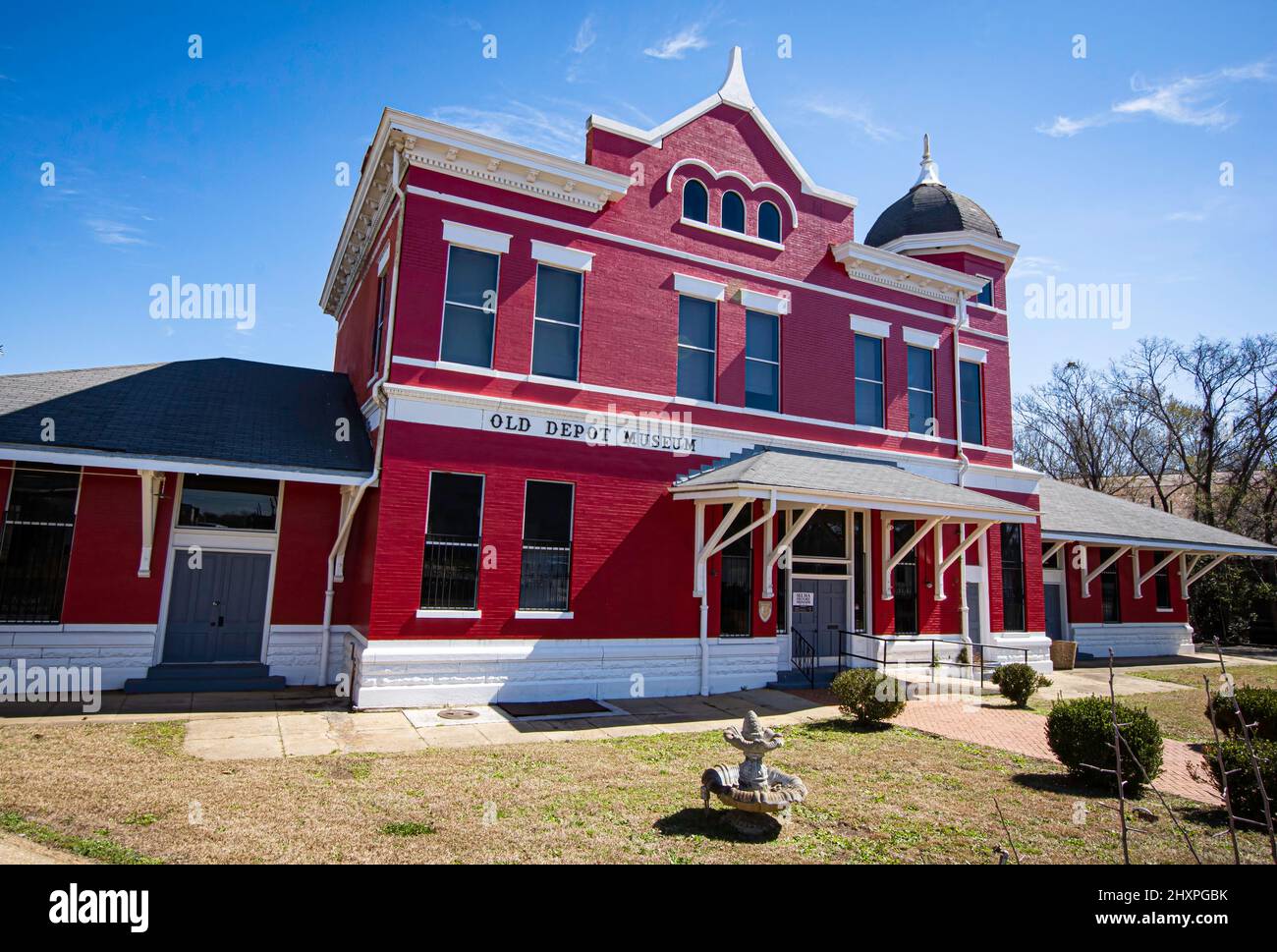 Selma, Alabama, USA-March 1, 2022: The Old Depot Museum in downtown ...