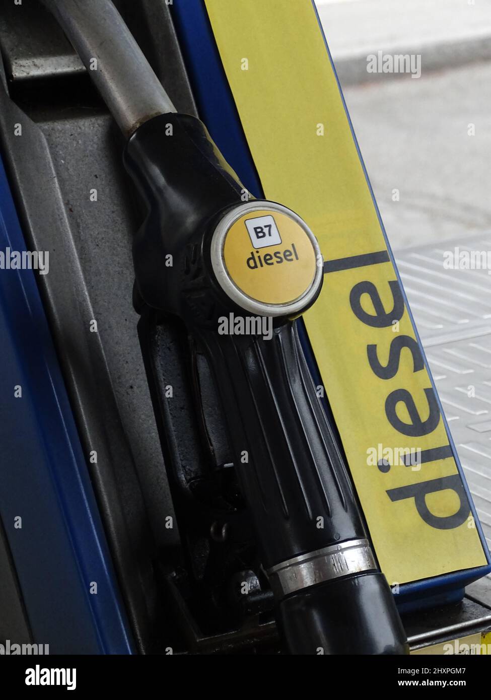 Lombardy, Italy - 14th march 2022 Rising prices tags and labels of ...