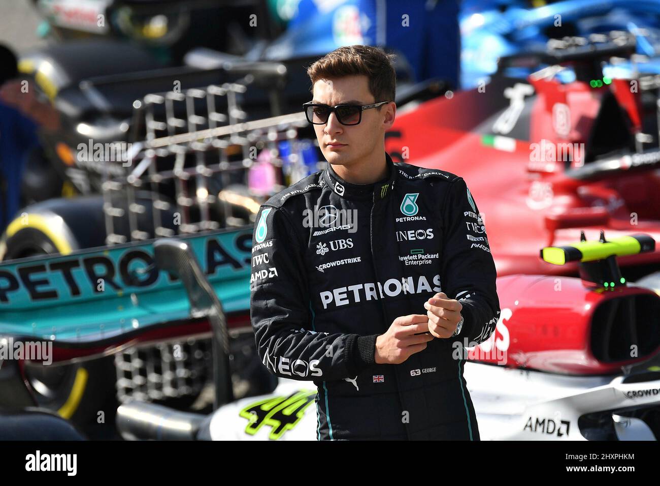 03/10/2022, Bahrain International Circuit, Sakhir, Formula 1 test ...