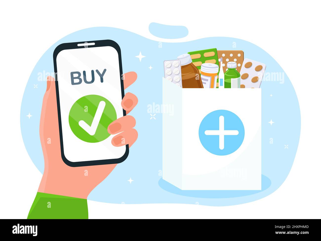 Cure online Stock Vector Images - Alamy