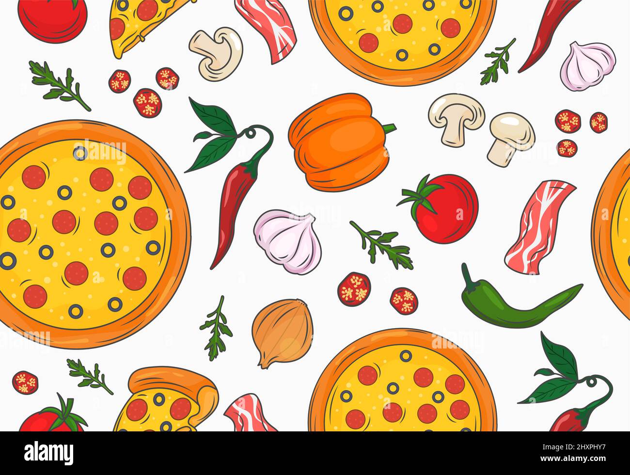 Cooking seamless pattern Stock Vector Image & Art - Alamy