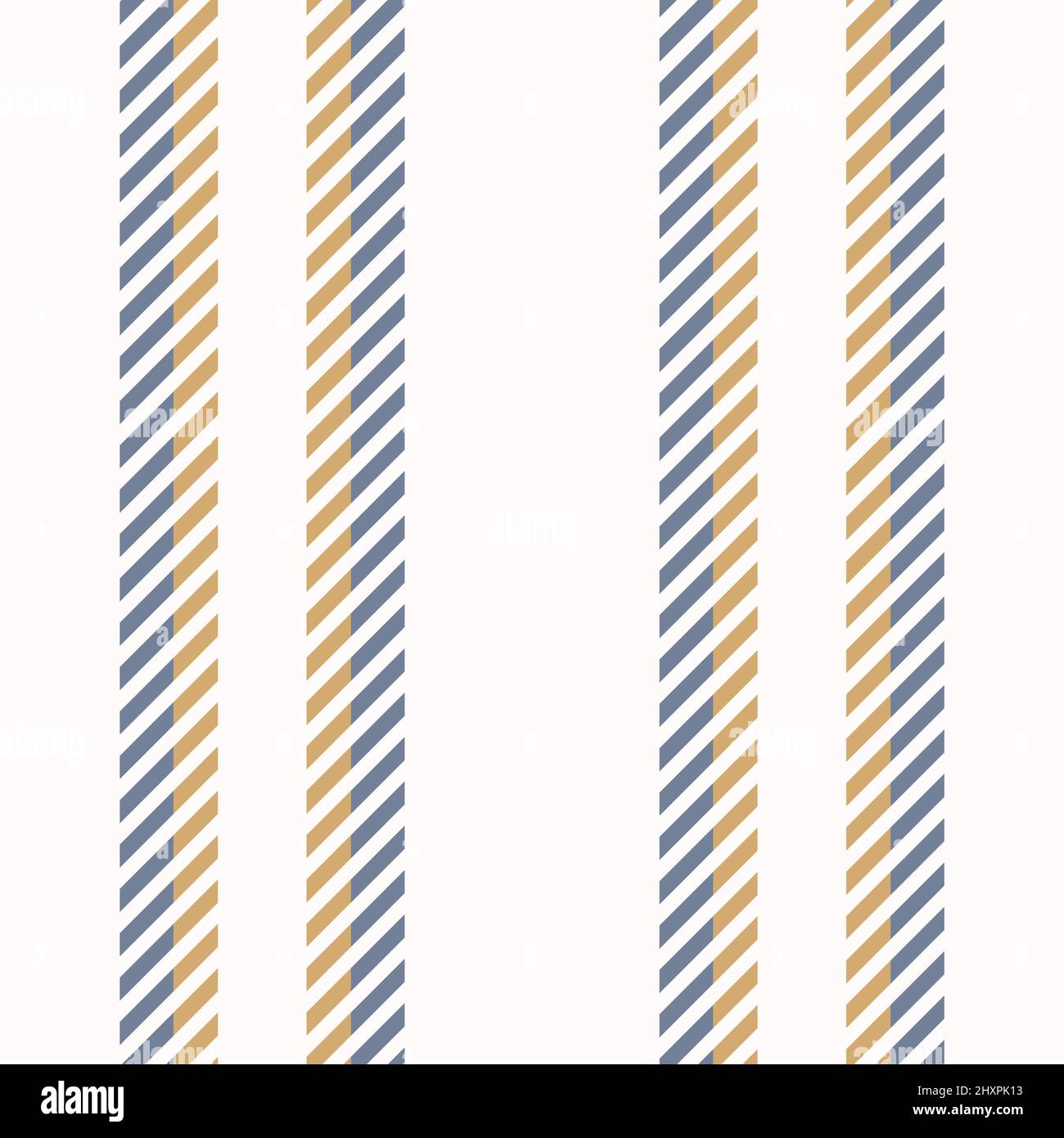 Seamless French country kitchen stitch stripe fabric pattern print ...