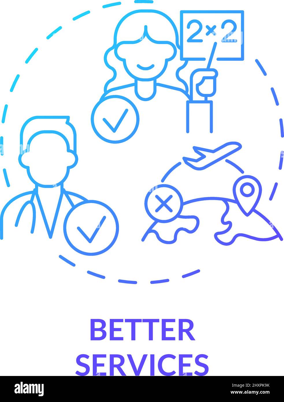 Migration pathway Stock Vector Images - Alamy