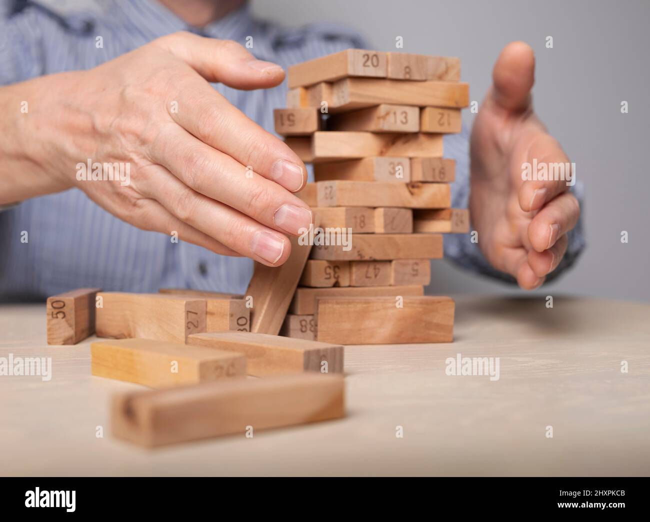 Falling tower hi-res stock photography and images - Alamy