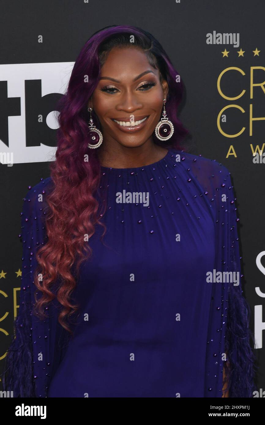 Dominique Jackson attends the 27th Annual Critics Choice Awards at ...