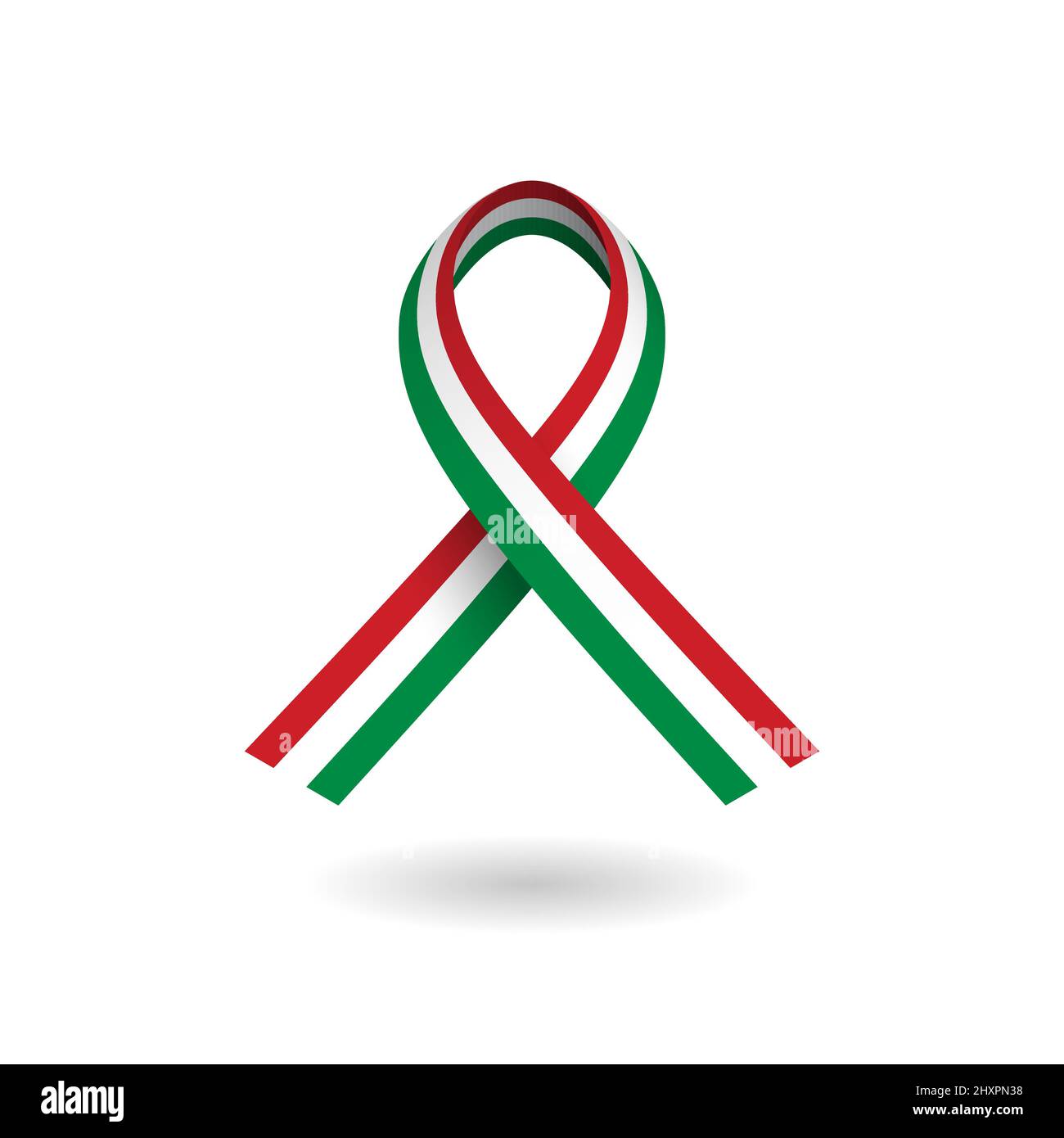 National tricolor ribbon of Italy Stock Vector Image & Art - Alamy