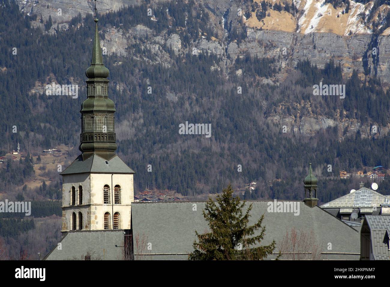 Eglise Saint-Gervais-et-Protais. Saint-Gervais-les-Bains. Haute-Savoie ...