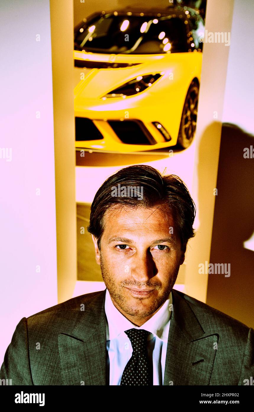 Danny Bahar of Lotus Cars CEO Stock Photo - Alamy