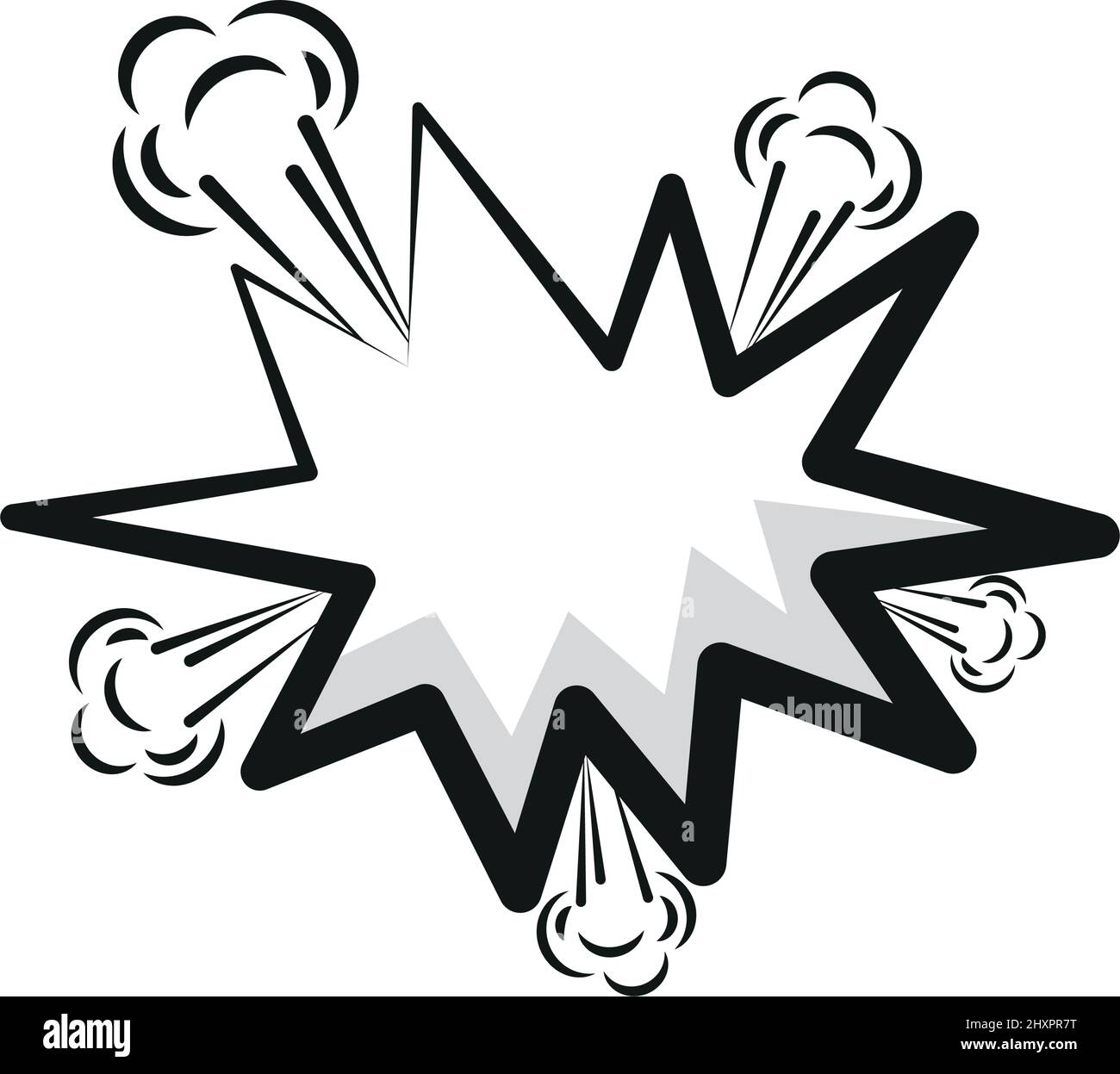 pop art comic burst Stock Vector Image & Art - Alamy