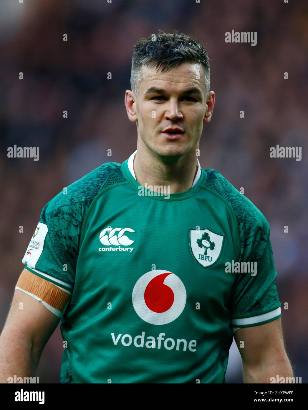 LONDON, ENGLAND - MARCH 12: Jonathan Sexton of Ireland during Guinness ...