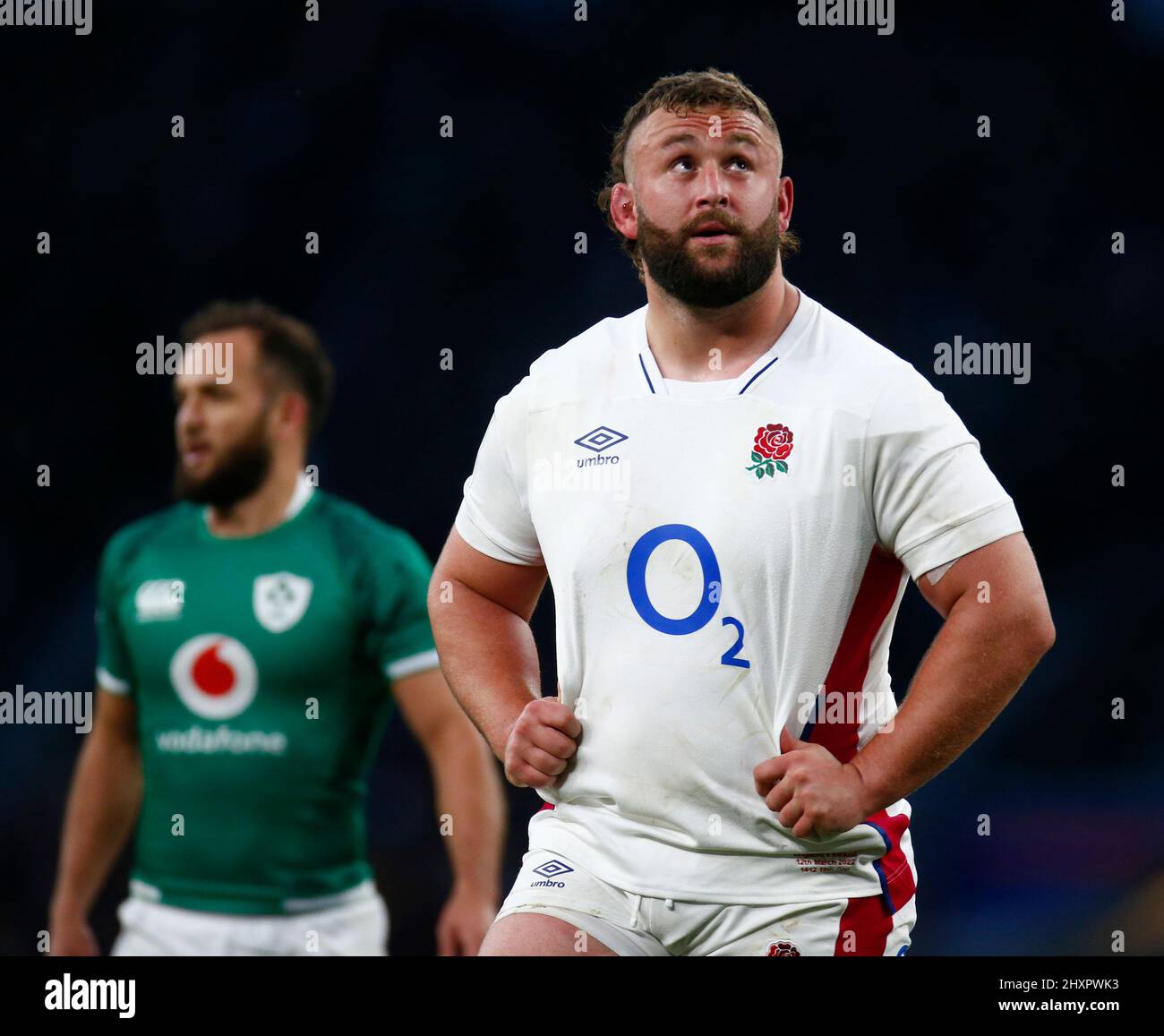 LONDON, ENGLAND - MARCH 12: Will Stuart of England during Guinness six ...