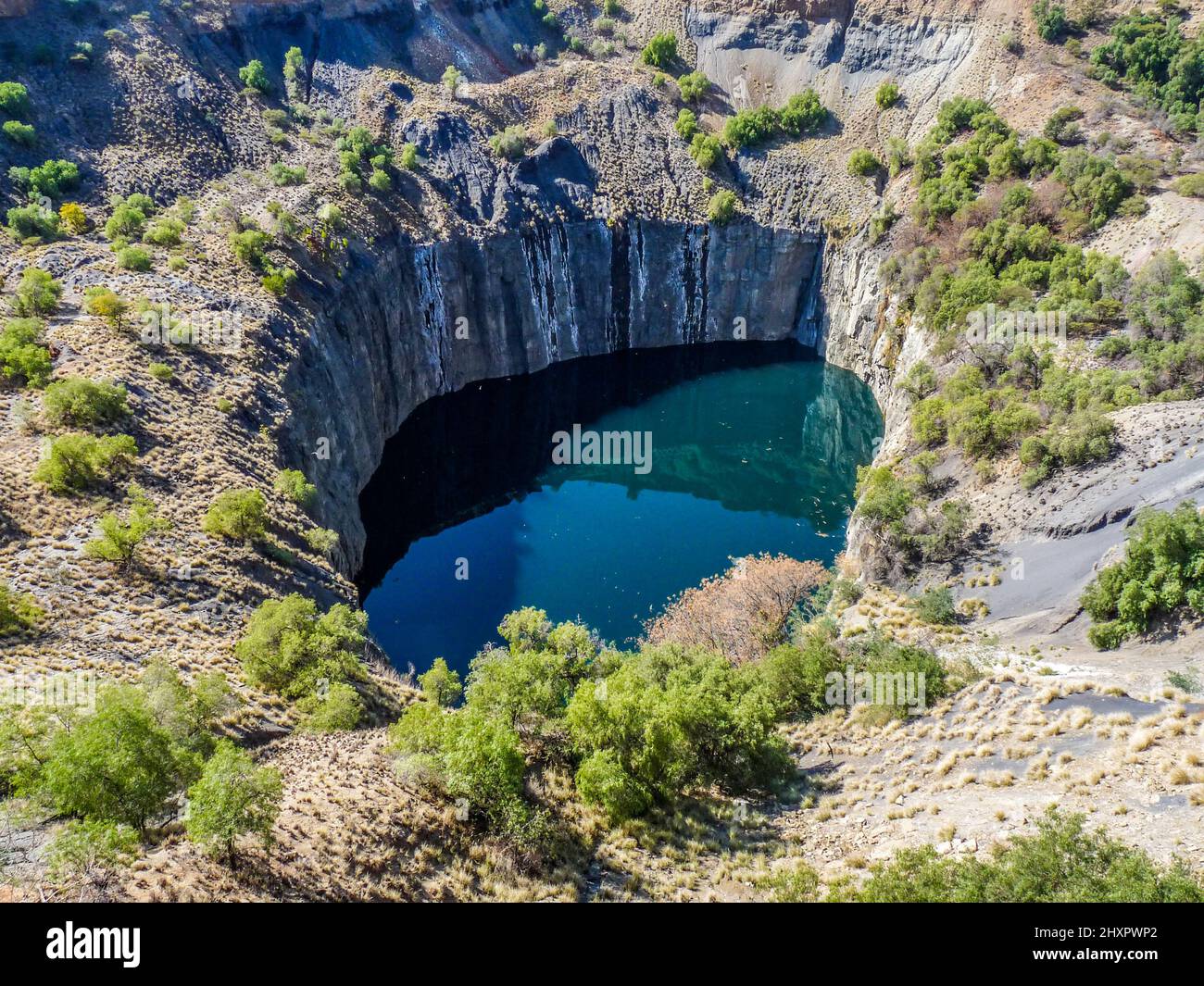 the big hole, the biggest by hand made hole in the world at the ...