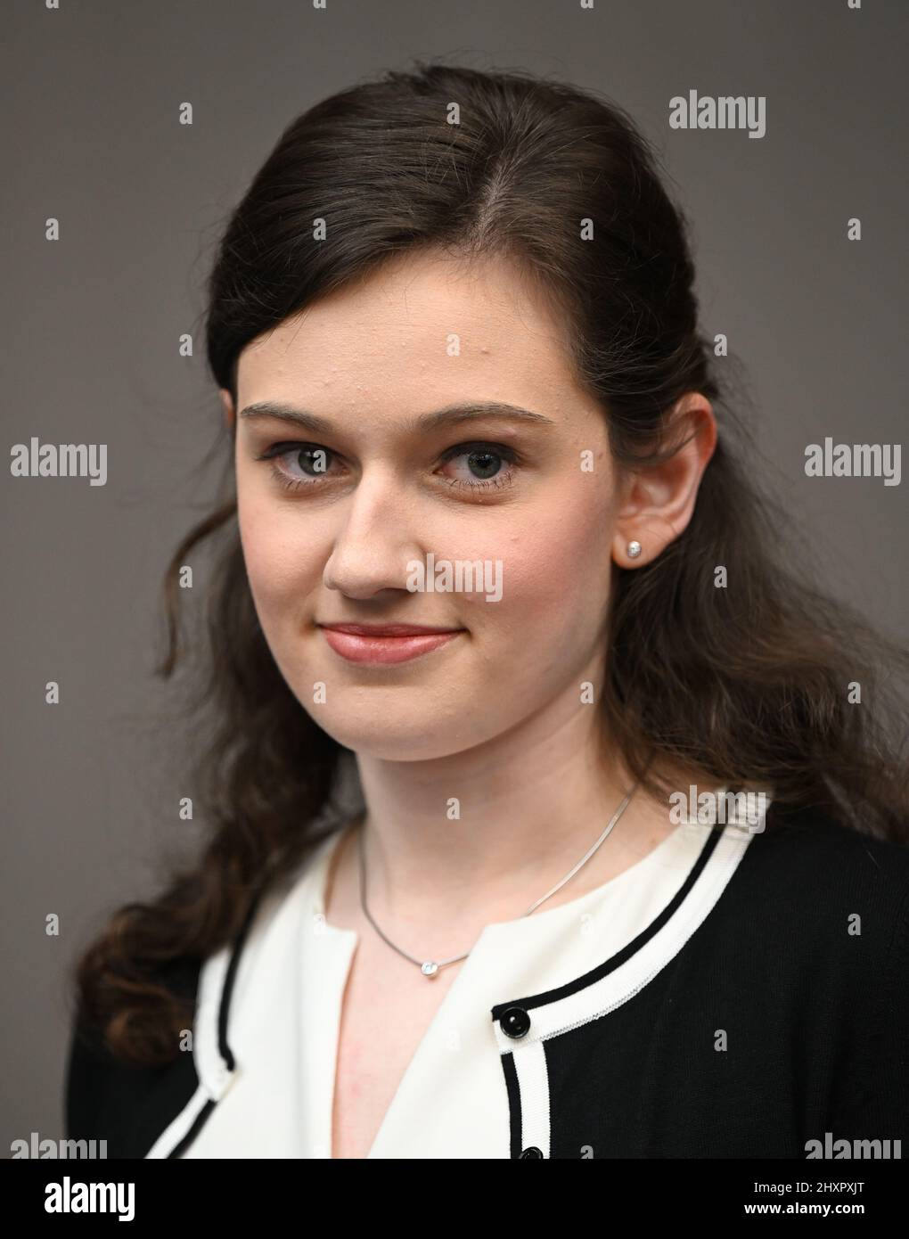 14 March 2022, Hessen, Frankfurt/Main: Laura Hinze from Hannover ...