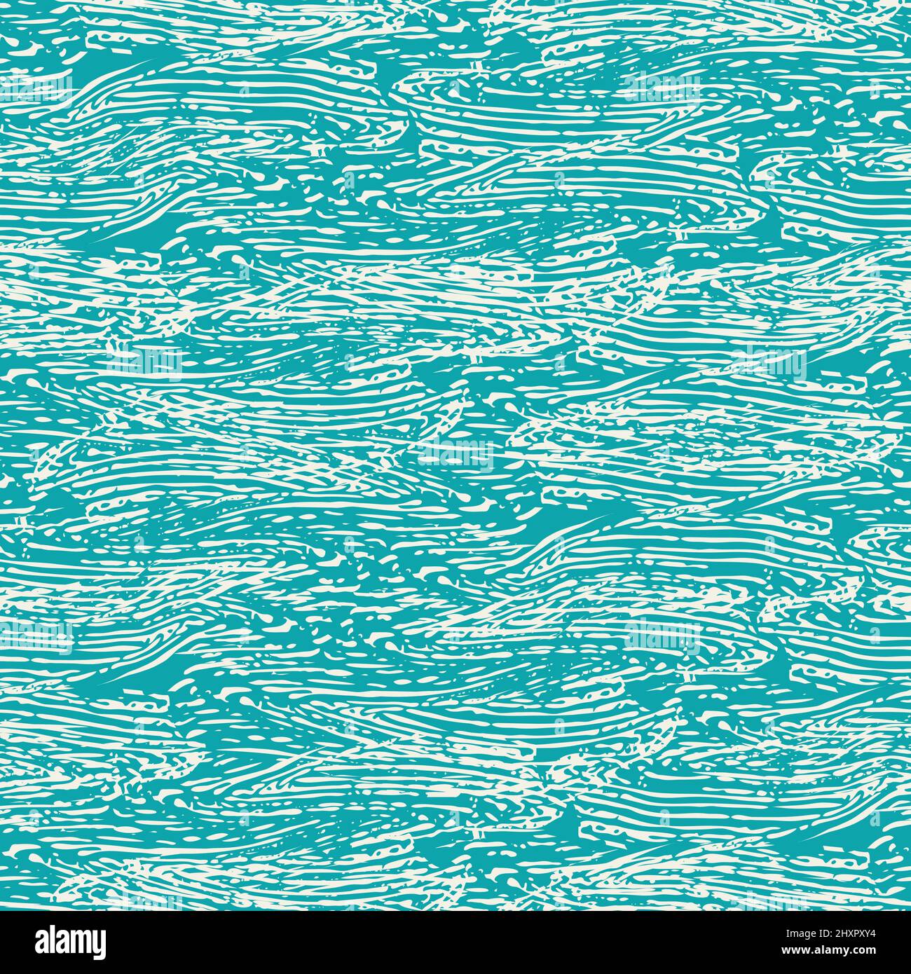 Grunge abstract water swirl vector seamless pattern background. Dense ...