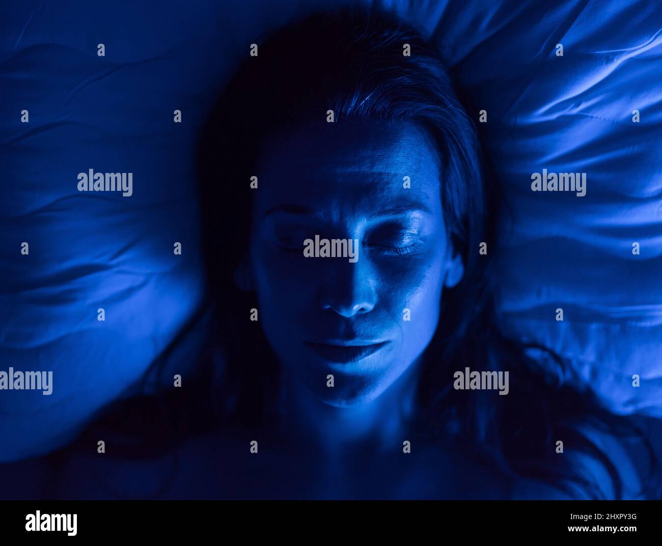 Woman above night hi-res stock photography and images - Alamy