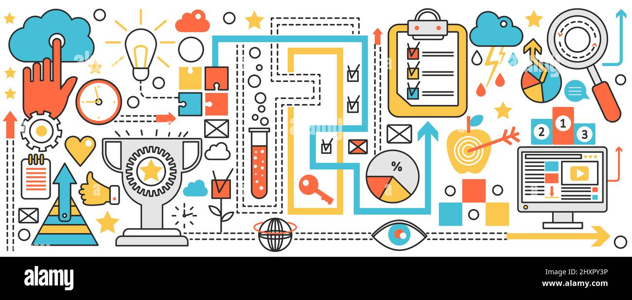 Steps Towards Goals Clip Art