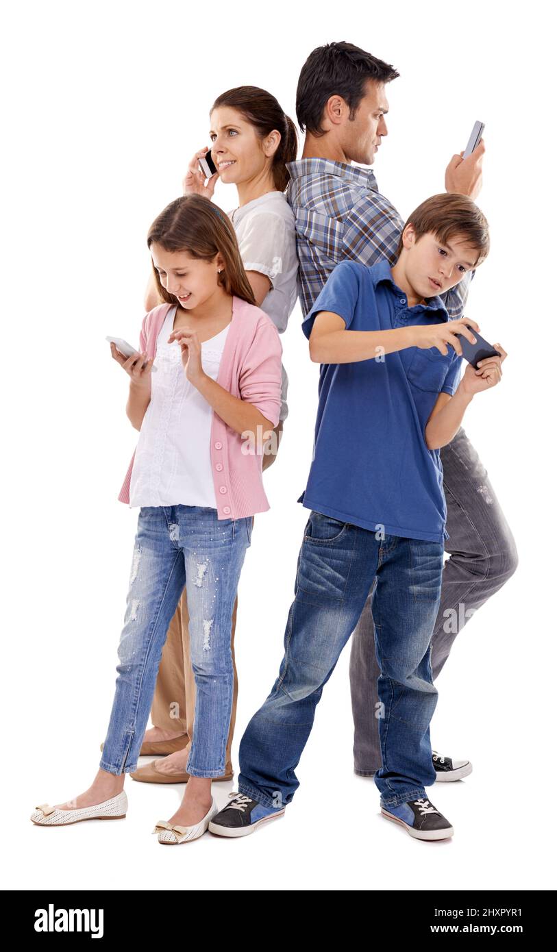 Family members Cut Out Stock Images & Pictures - Alamy