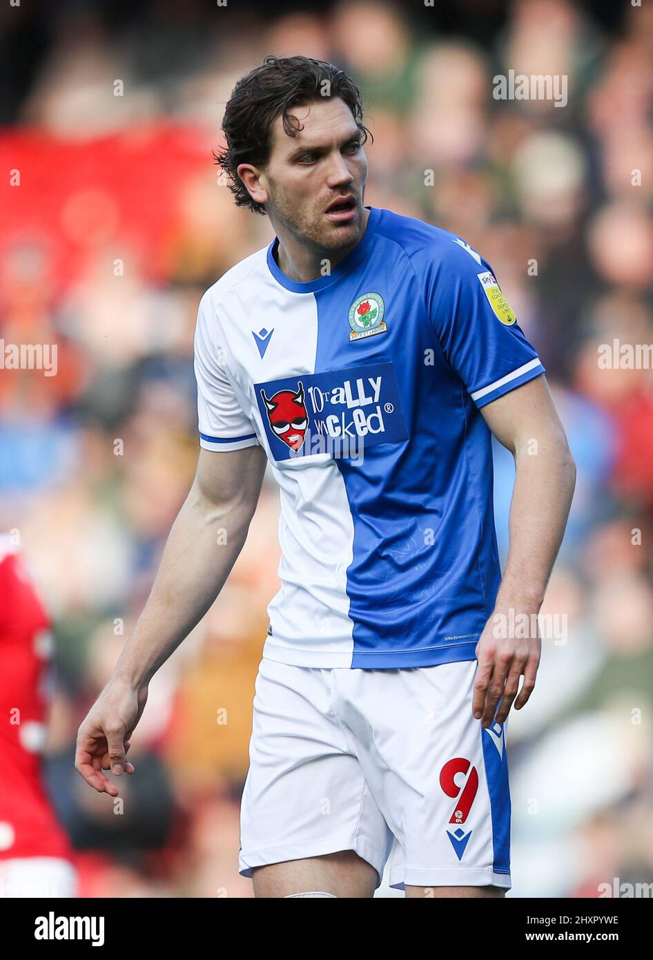 Blackburn Rovers' Sam Gallagher during the Sky Bet Championship match ...