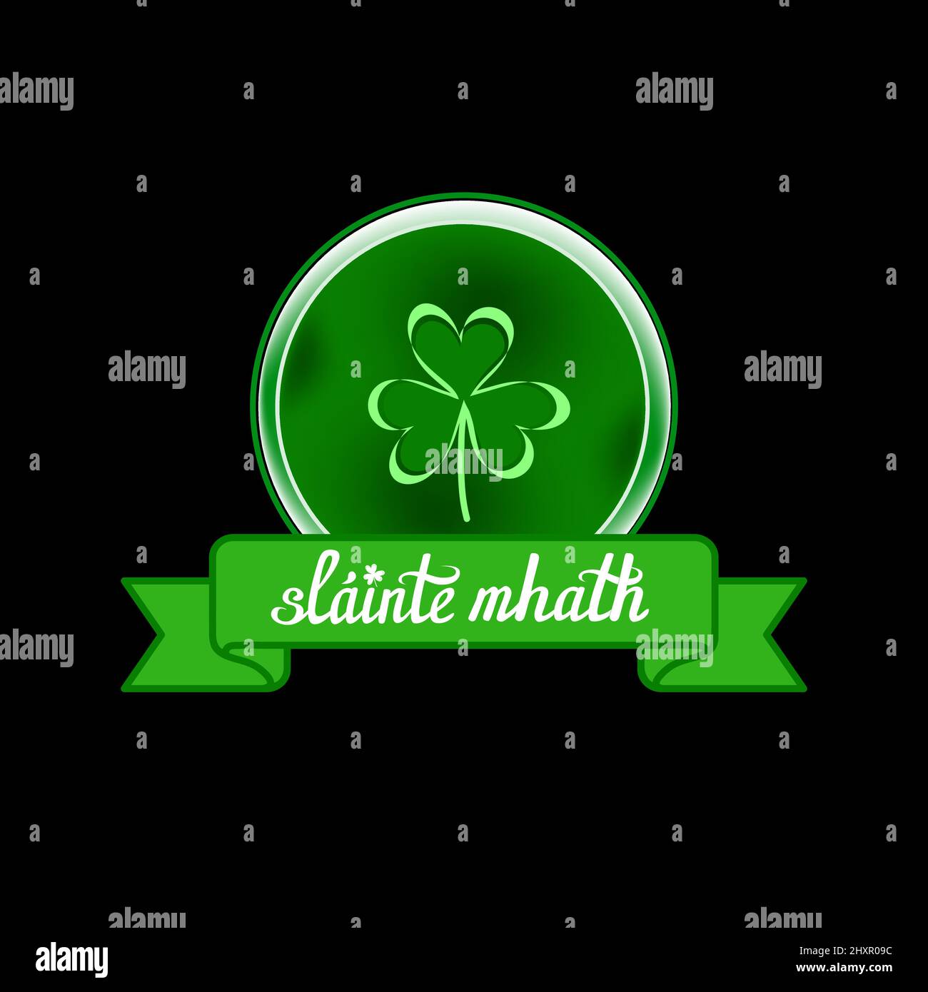 Slainte mhath Stock Vector Images - Alamy