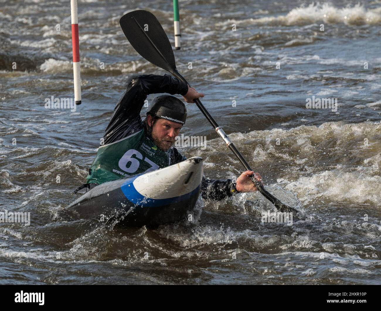 Male canoeist hi-res stock photography and images - Alamy