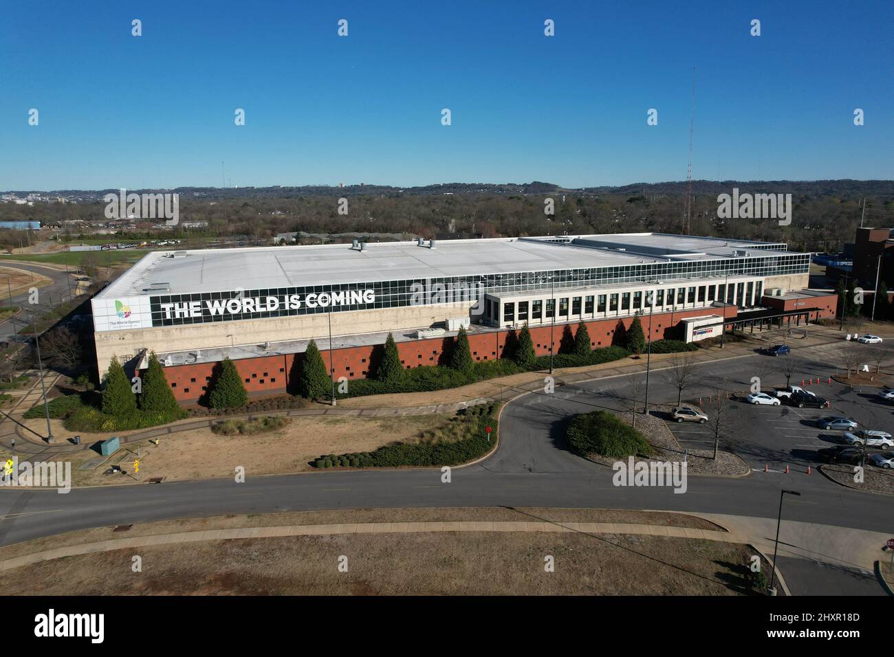 An aerial view of the CrossPlex, Thursday, Mar. 10, 2022, in Birmingham ...