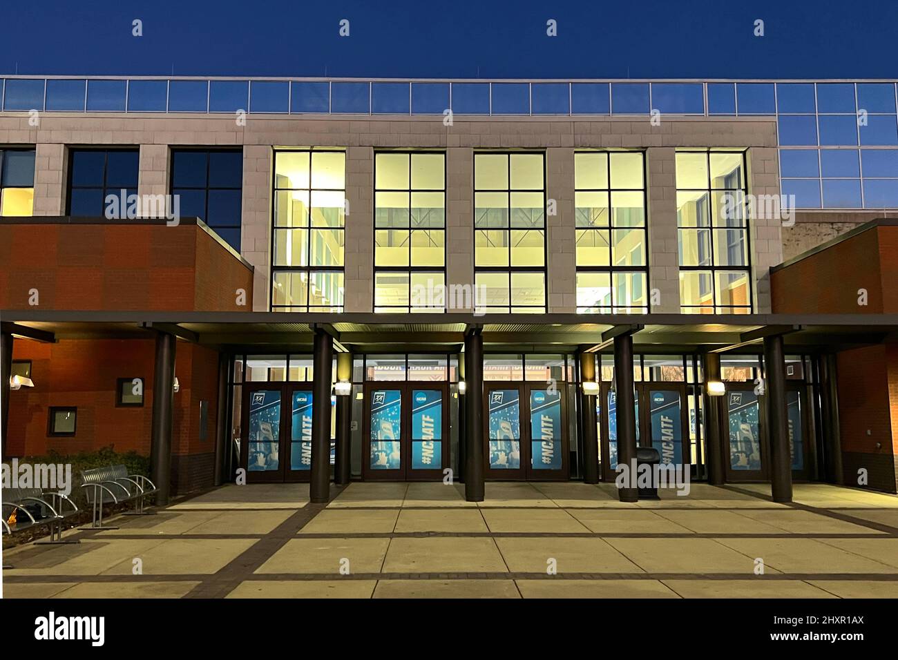 The entrance to the CrossPlex, Thursday, Mar. 10, 2022, in Birmingham ...