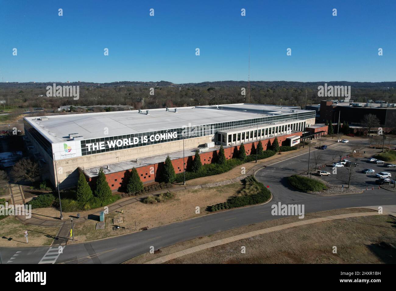 An aerial view of the CrossPlex, Thursday, Mar. 10, 2022, in Birmingham ...