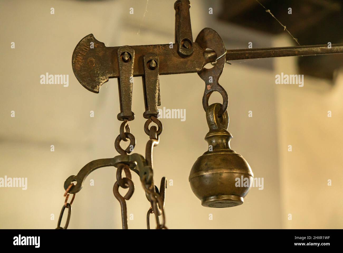 Measuring a steel beam hi-res stock photography and images - Alamy