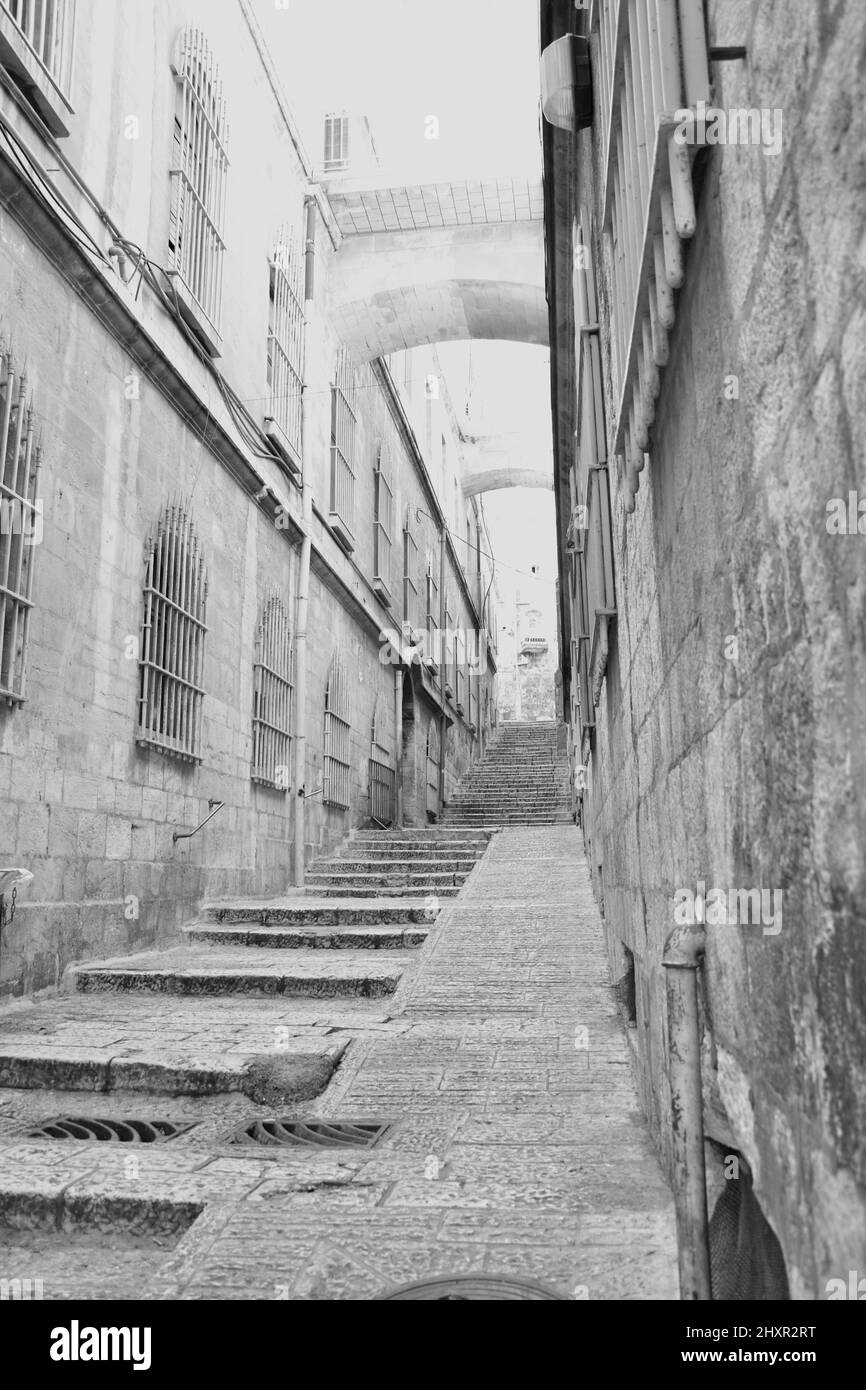 The way to jerusalem Black and White Stock Photos & Images - Alamy