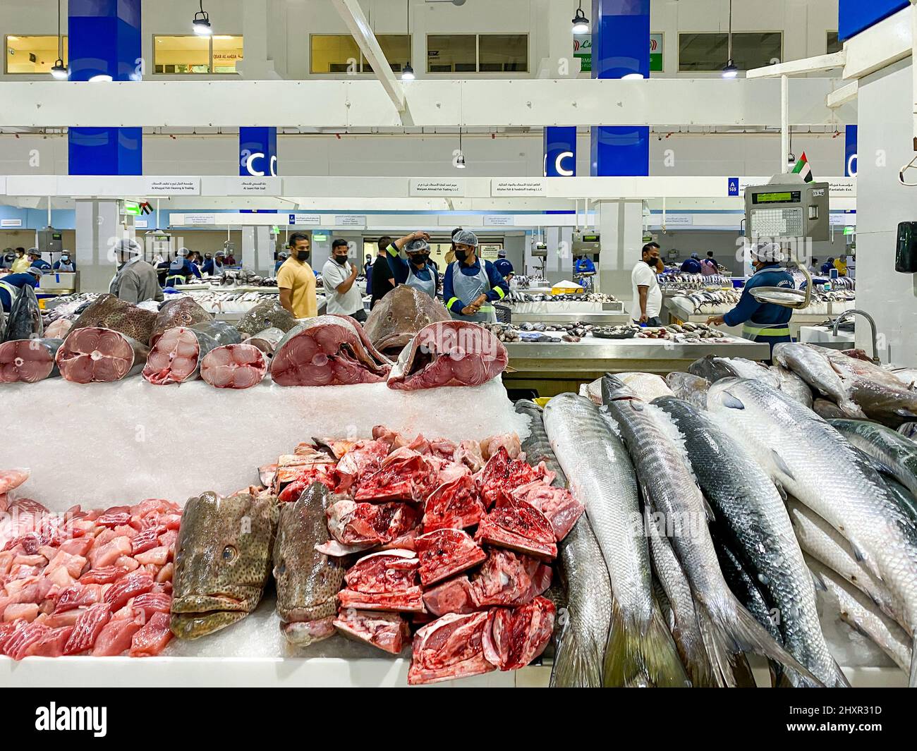 The Waterfront Market, Dubai Stock Photo - Alamy