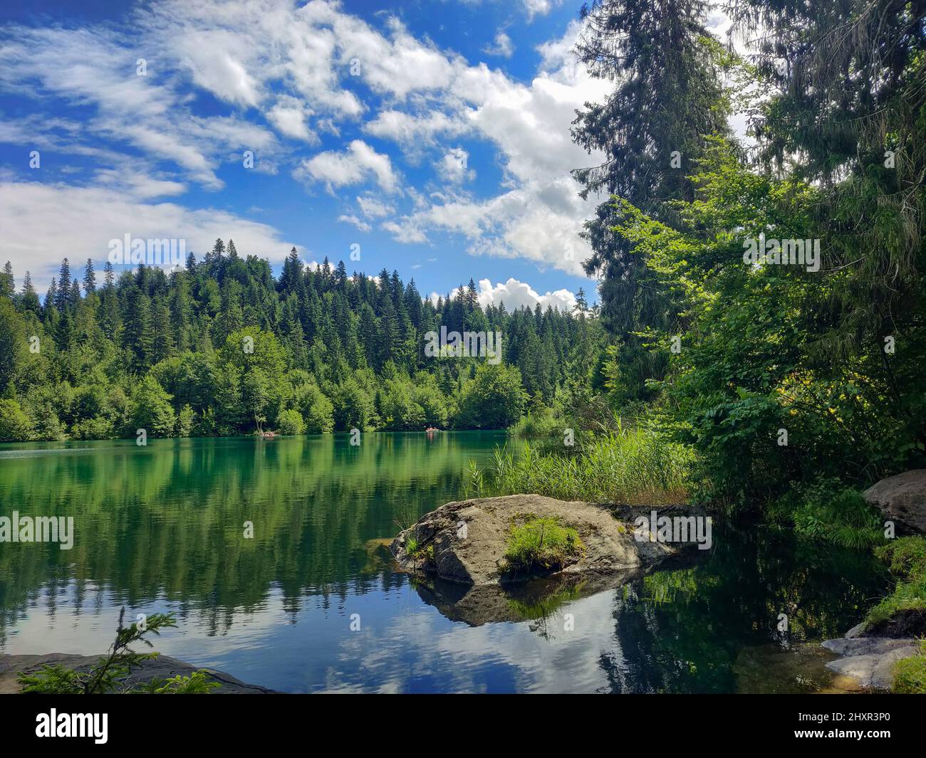 Crestasee lake hi-res stock photography and images - Alamy