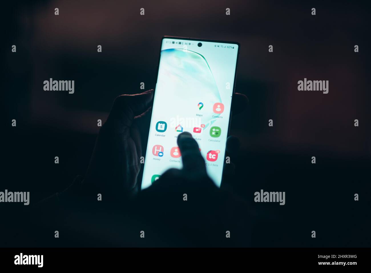 Selecting app hi-res stock photography and images - Alamy