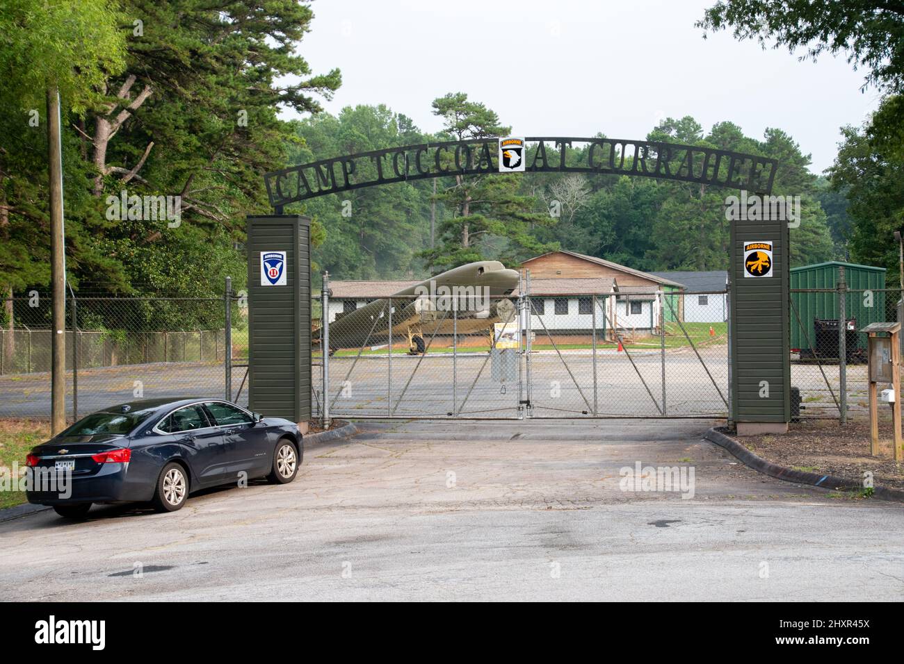The Gate for Camp Taccoa where the 101st Airborne when to Basic ...