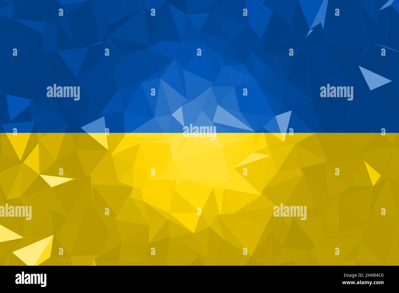 abstract background with triangles. polygons with the colors of the ...