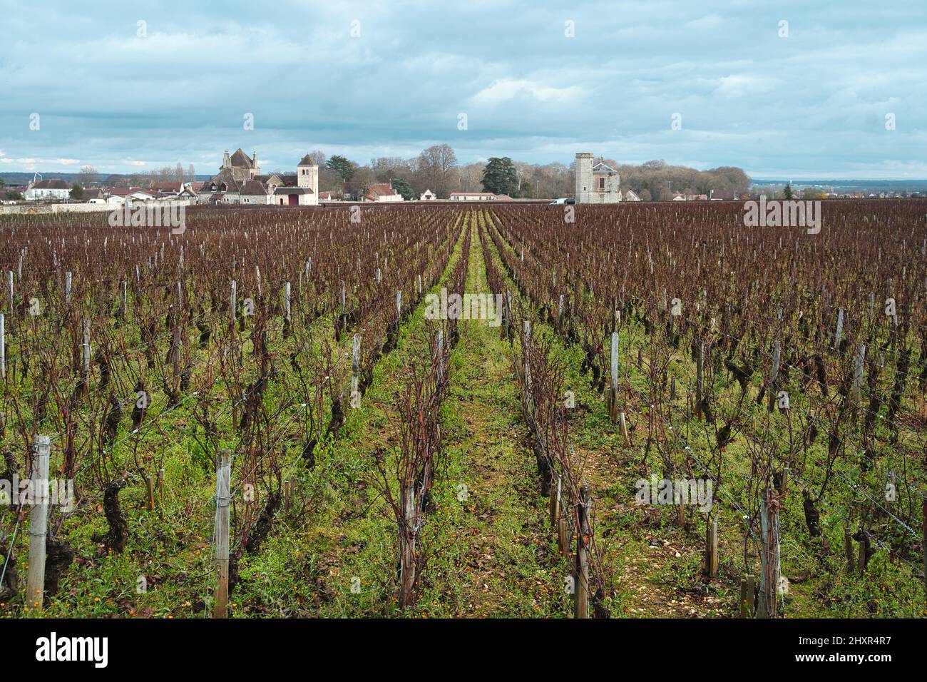 Burgundy winemaking village hi-res stock photography and images - Alamy