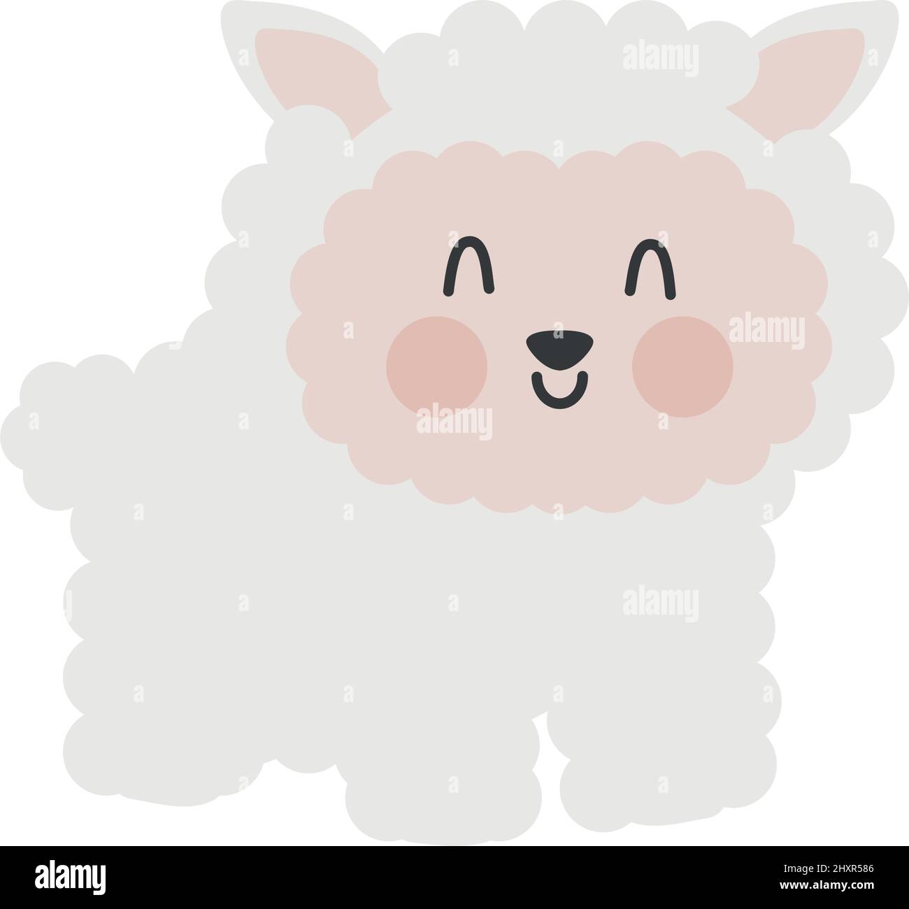 cute sheep icon Stock Vector Image & Art - Alamy