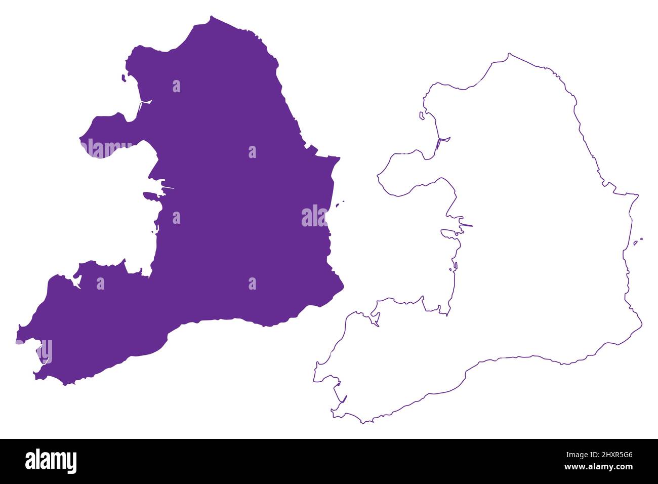 Omishima island (Japan, East Asia, Japanese archipelago) map vector ...