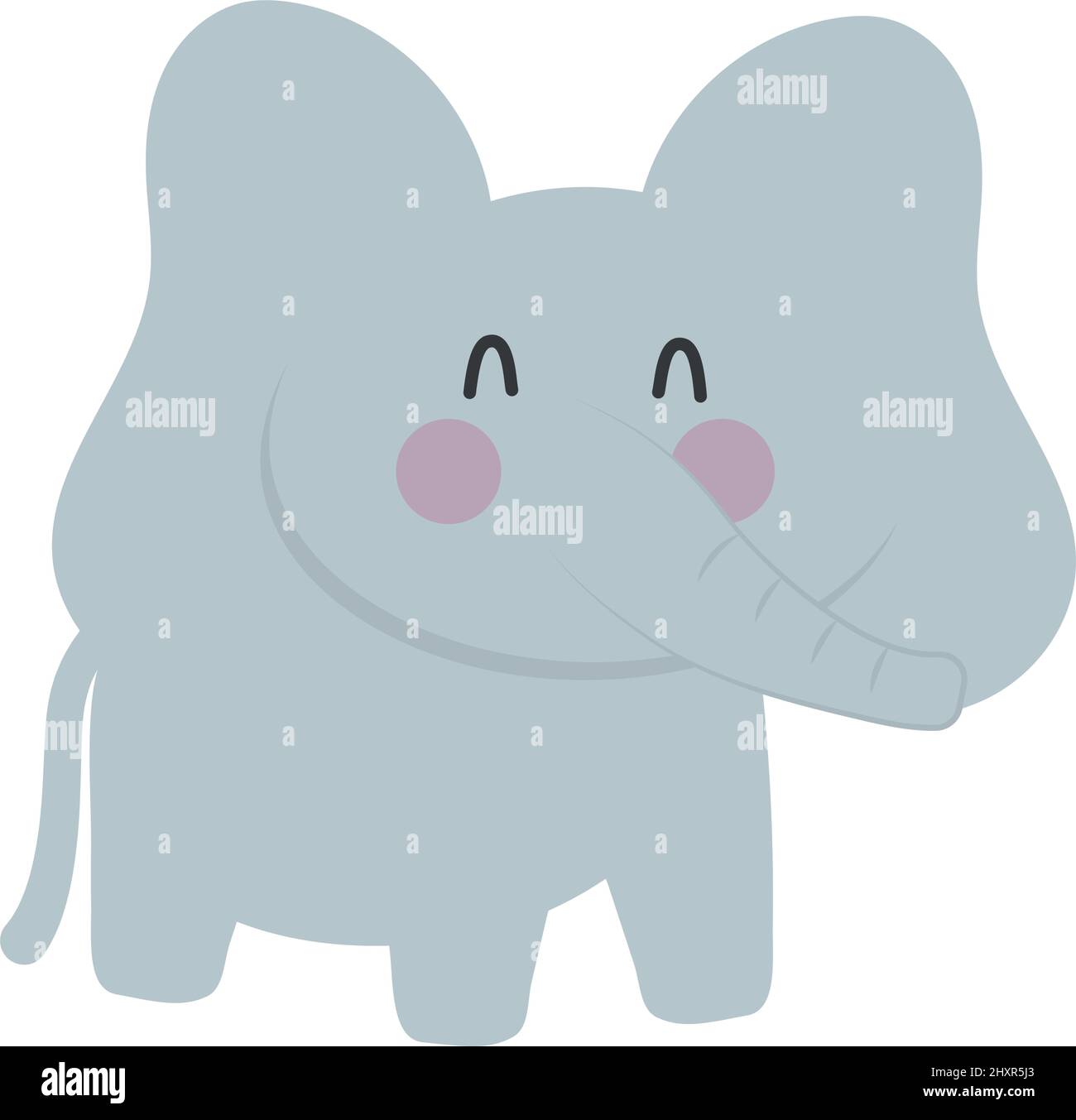 cute elephant icon Stock Vector Image & Art - Alamy