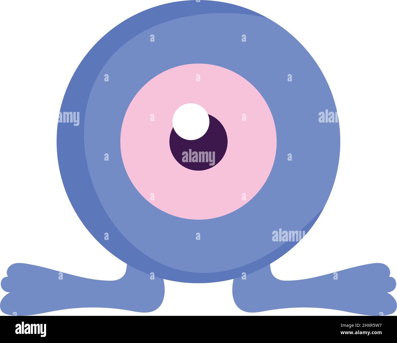 eye monster icon Stock Vector Image & Art - Alamy