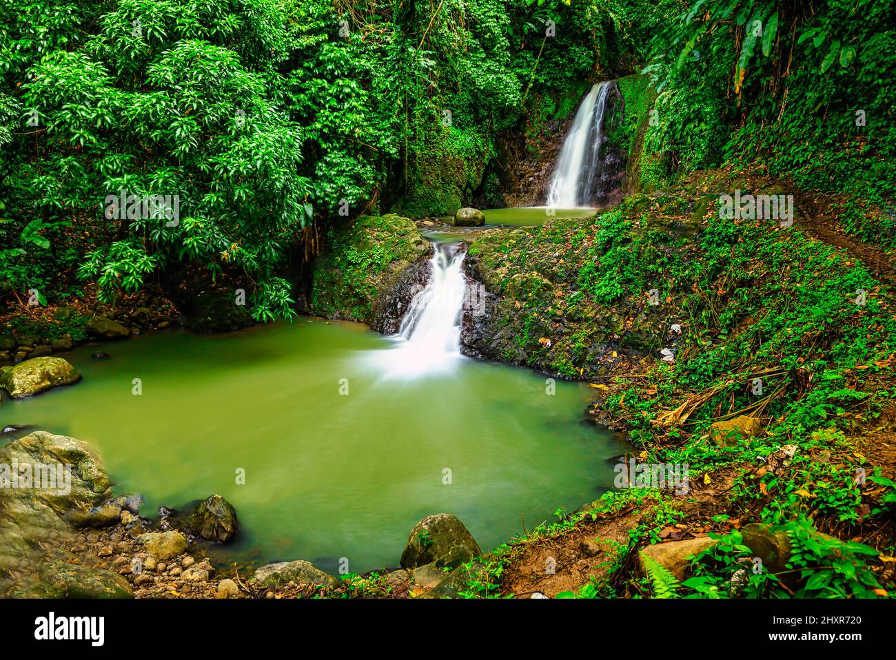 Seven sisters waterfalls grenada hi-res stock photography and images ...