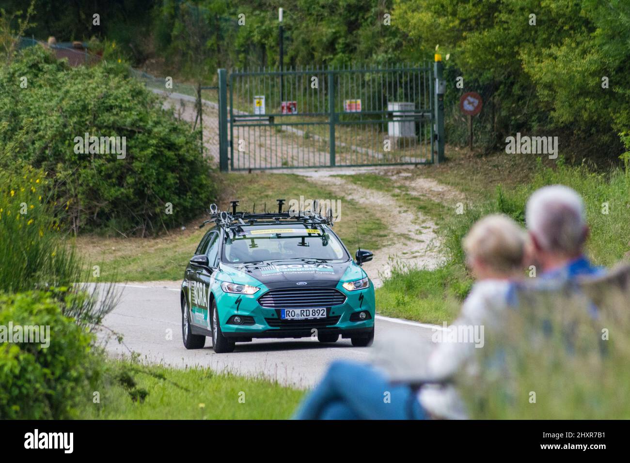 Ford Mondeo car participating in a car race Stock Photo - Alamy